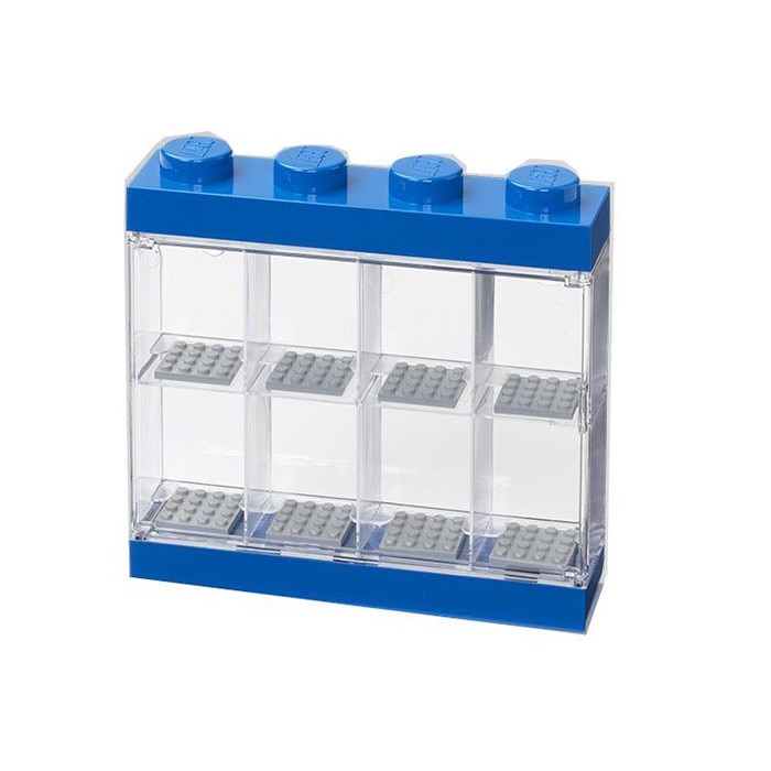 Cutie LEGO albastra pentru 8 minifigurine LEGO (40650005) - eMAG.ro