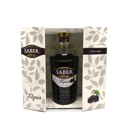 Lichior Saber Elyzia Premium Cirese Negre, 0.7l, 30% - eMAG.ro