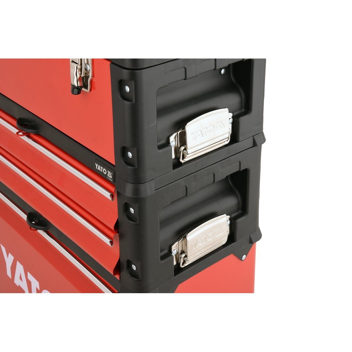 Carucior mobil echipatde scule din 3 piese 78 elemente Yato YT-09104 ...