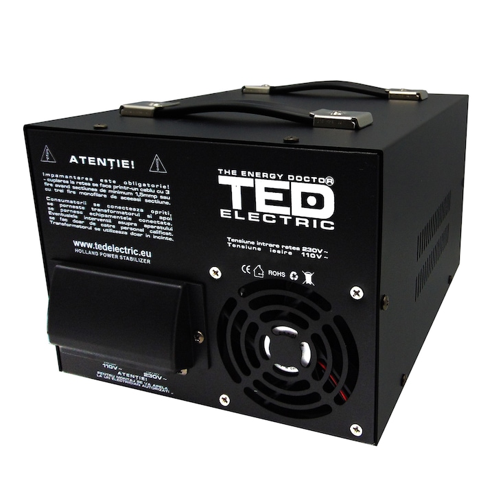 Transformator Convertor de la 230-220V la 110-115V, 3000VA 2400W ...