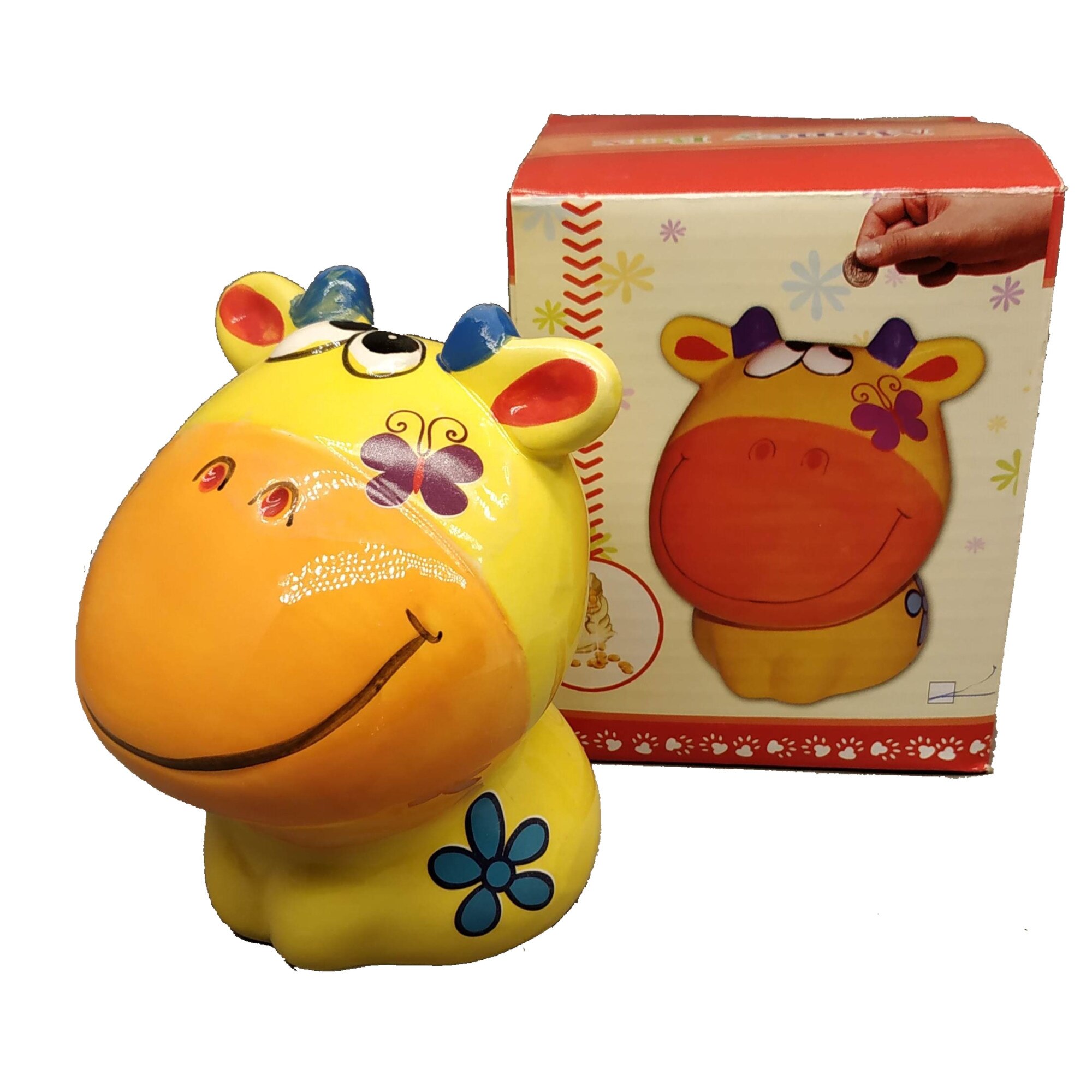 Pusculita ceramica Vacuta, 120x95mm, ClauM - eMAG.ro