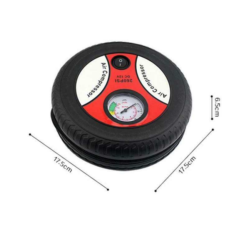 Compresor auto 12V Compact cu manometru 7 bari - eMAG.ro