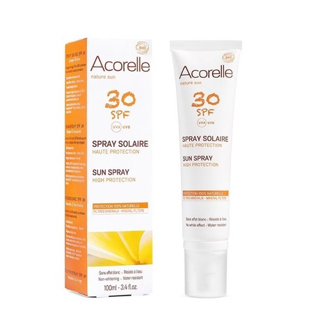 Слънцезащитен спрей Acorelle, SPF 30, 100 мл - eMAG.bg