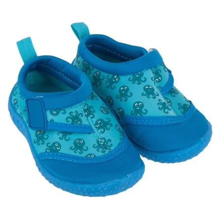 Papuci pentru apa, Zola®, pentru copii, albastrii, model caracatita, 24 ...