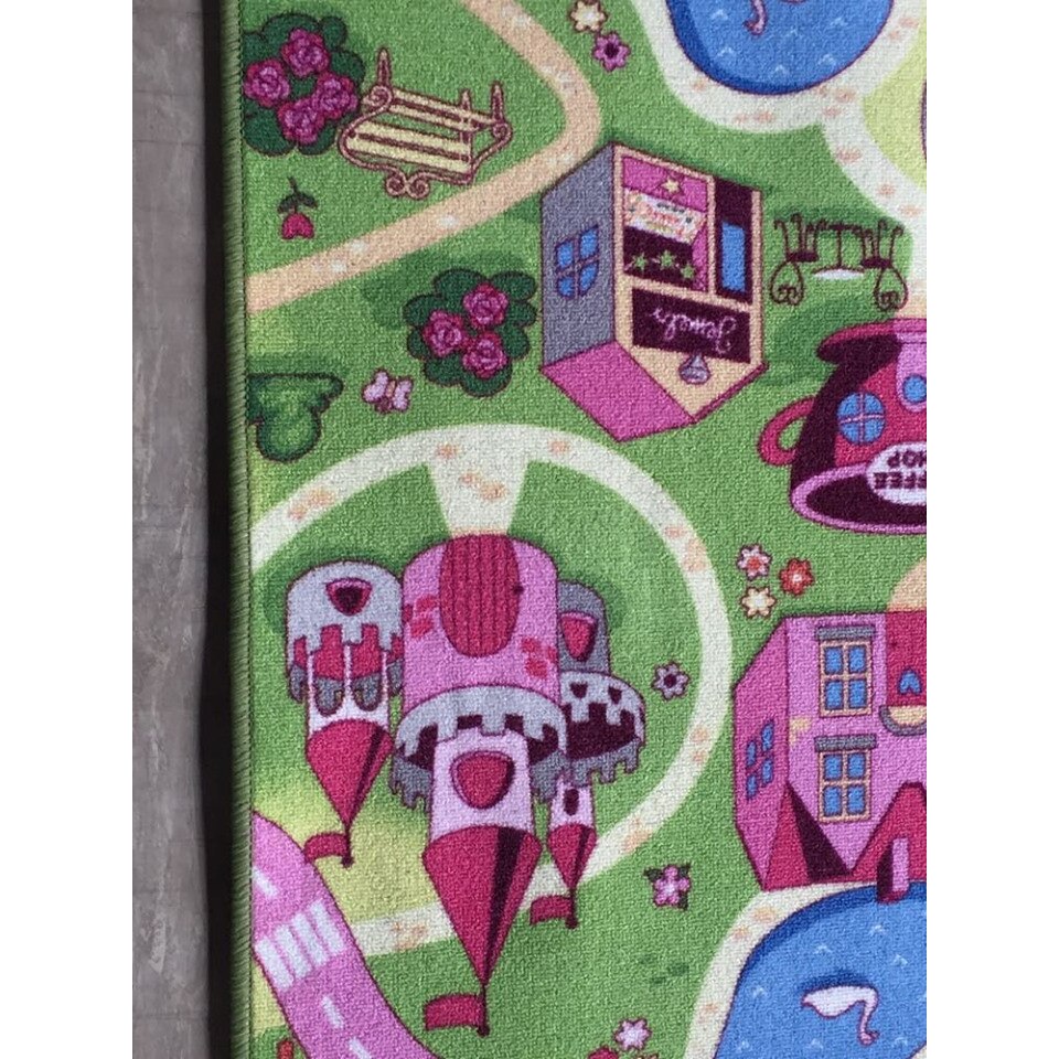 Mocheta copii Sweet Town 26 festonata 300X400cm - eMAG.ro