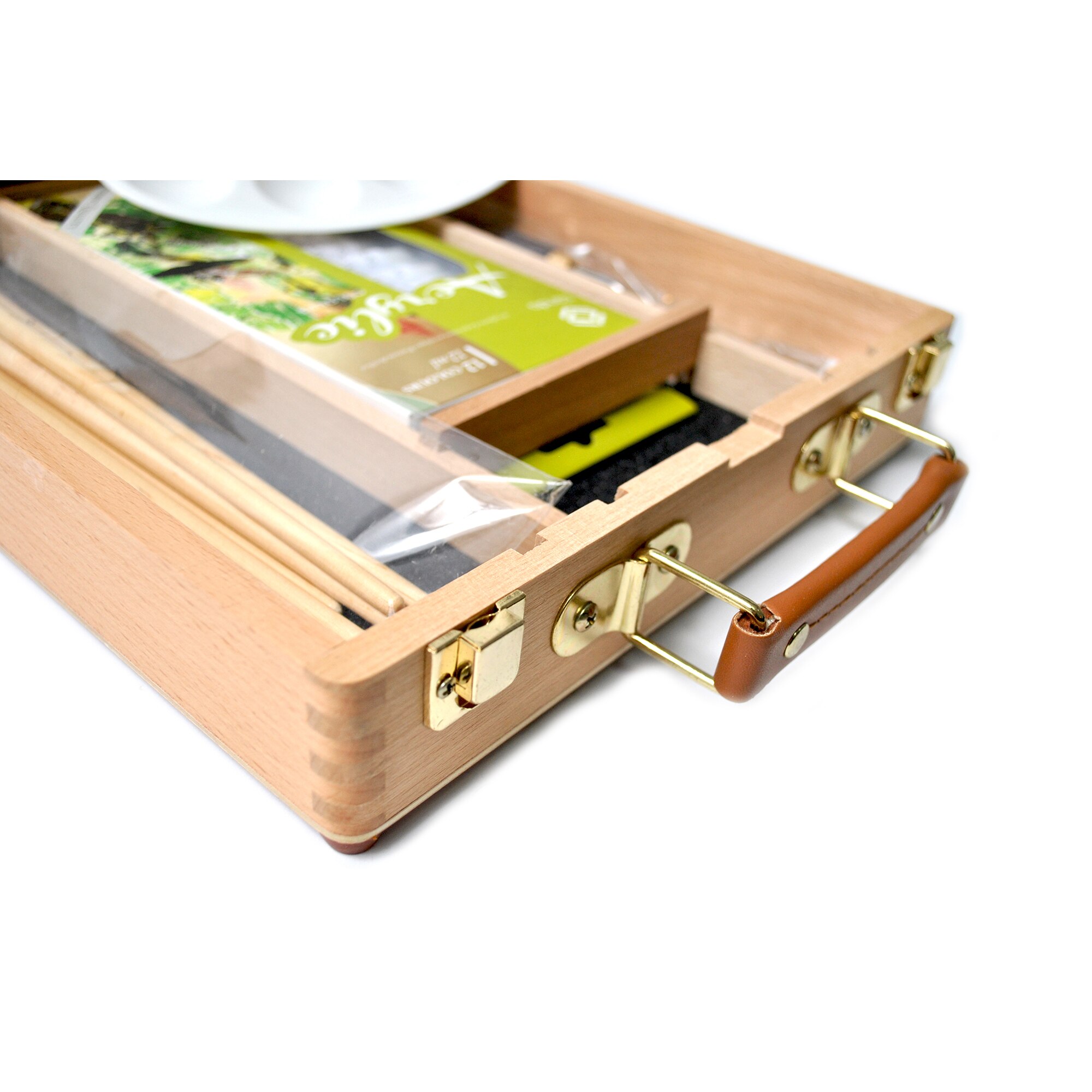 Arhi Design festőkészlet: vászon, 6 ecset, 12 színes tempera, 2 paletta ...