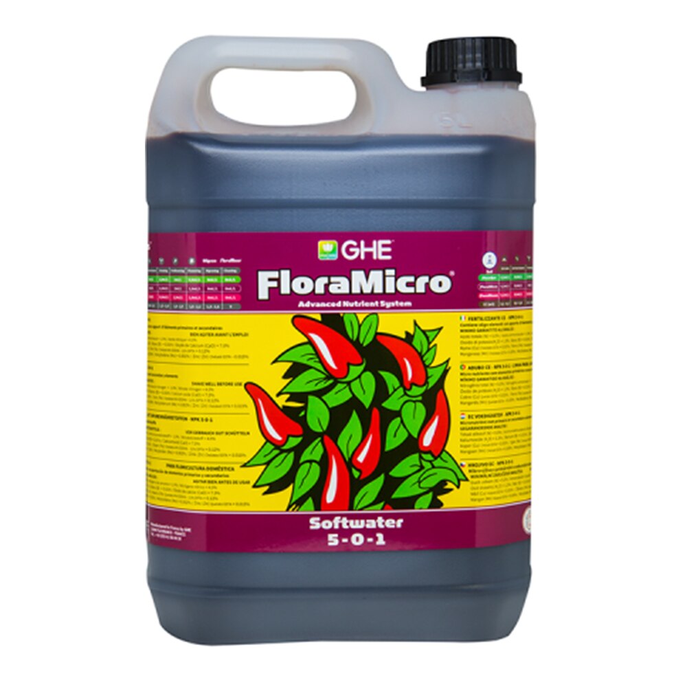 Fertilizant Terra Aquatica, Flora Micro H/ W 5L - eMAG.ro