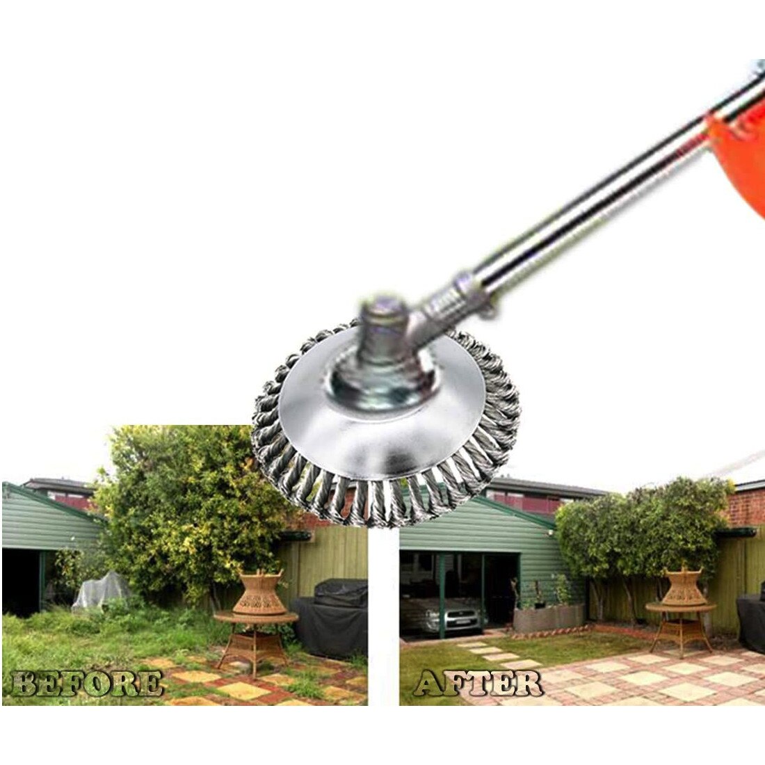 Disc perie sarma pentru motocoasa de umar 150mm (6), Alpin - eMAG.ro