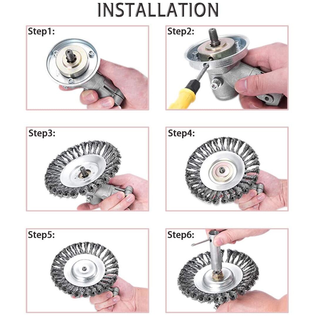 Disc perie sarma pentru motocoasa de umar 150mm (6), Alpin - eMAG.ro