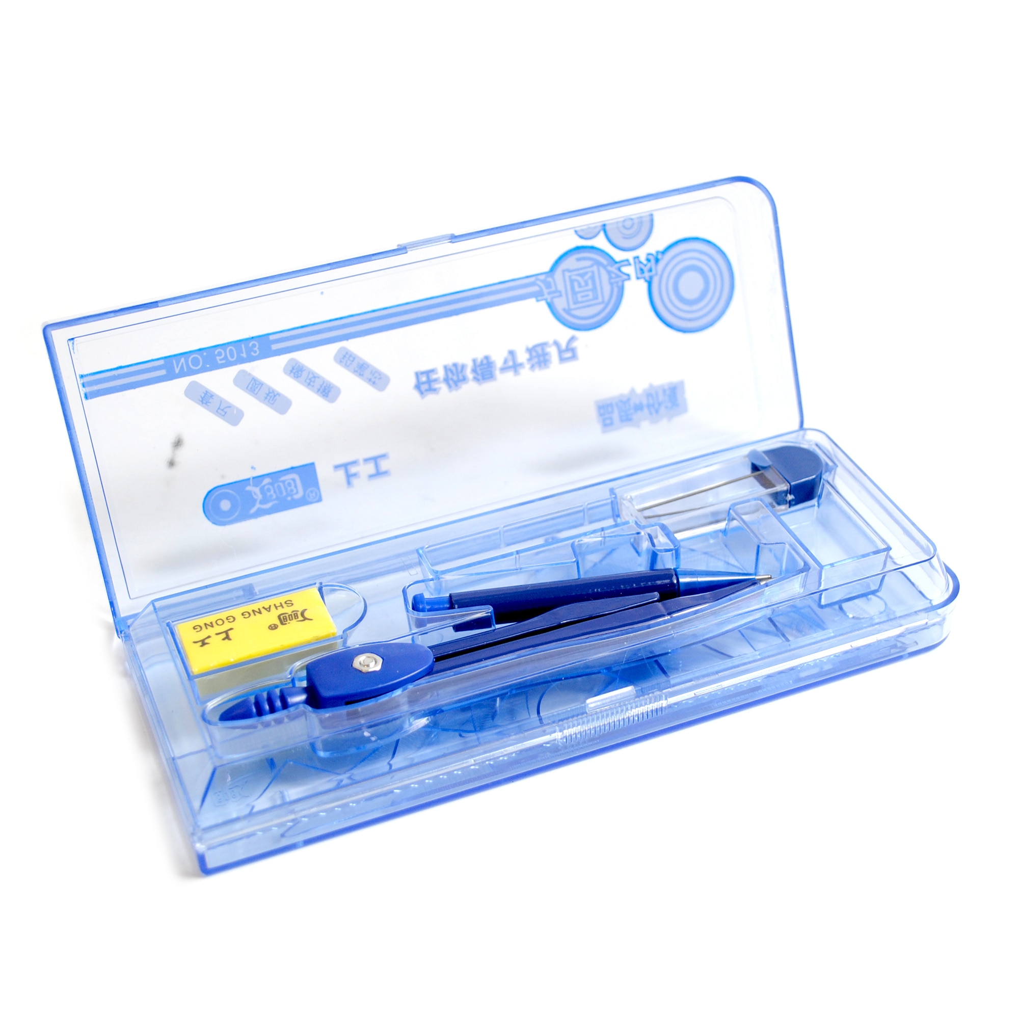 Arhi Design geometriai készlet: 2 szögmérő, körző, töltőceruza ...