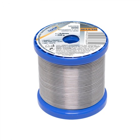 Cositor cu sacaz, diametru 0,8 mm, 250g - eMAG.ro