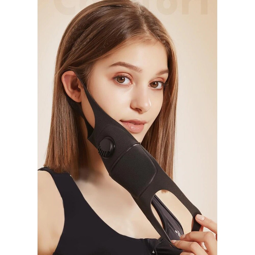 Masca de Protectie Reutilizabila anti praf cu valva PM 2.5 LadyLust ...