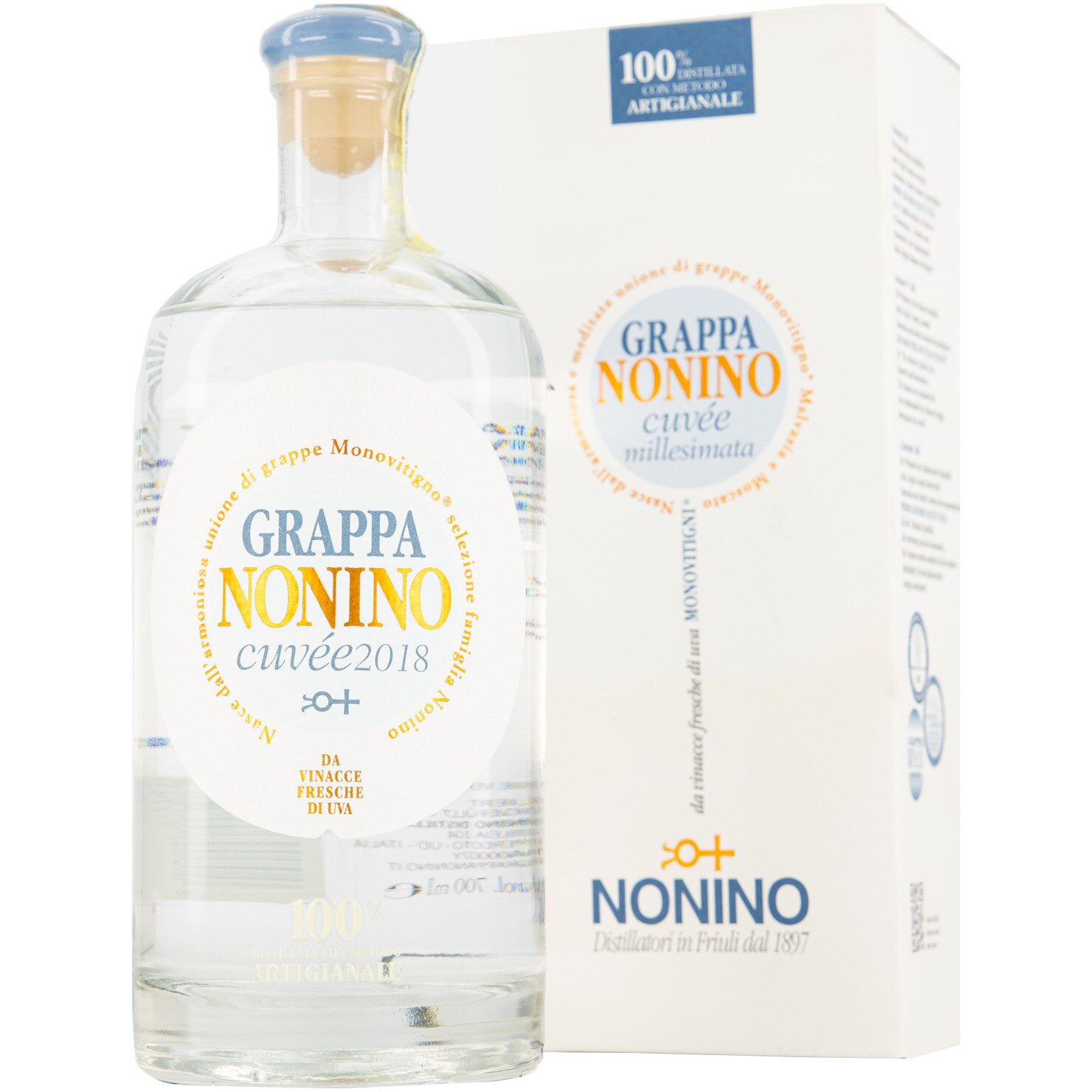 Grappa Nonino, Cuvee Millesimata, 40%. 0.7l - eMAG.ro
