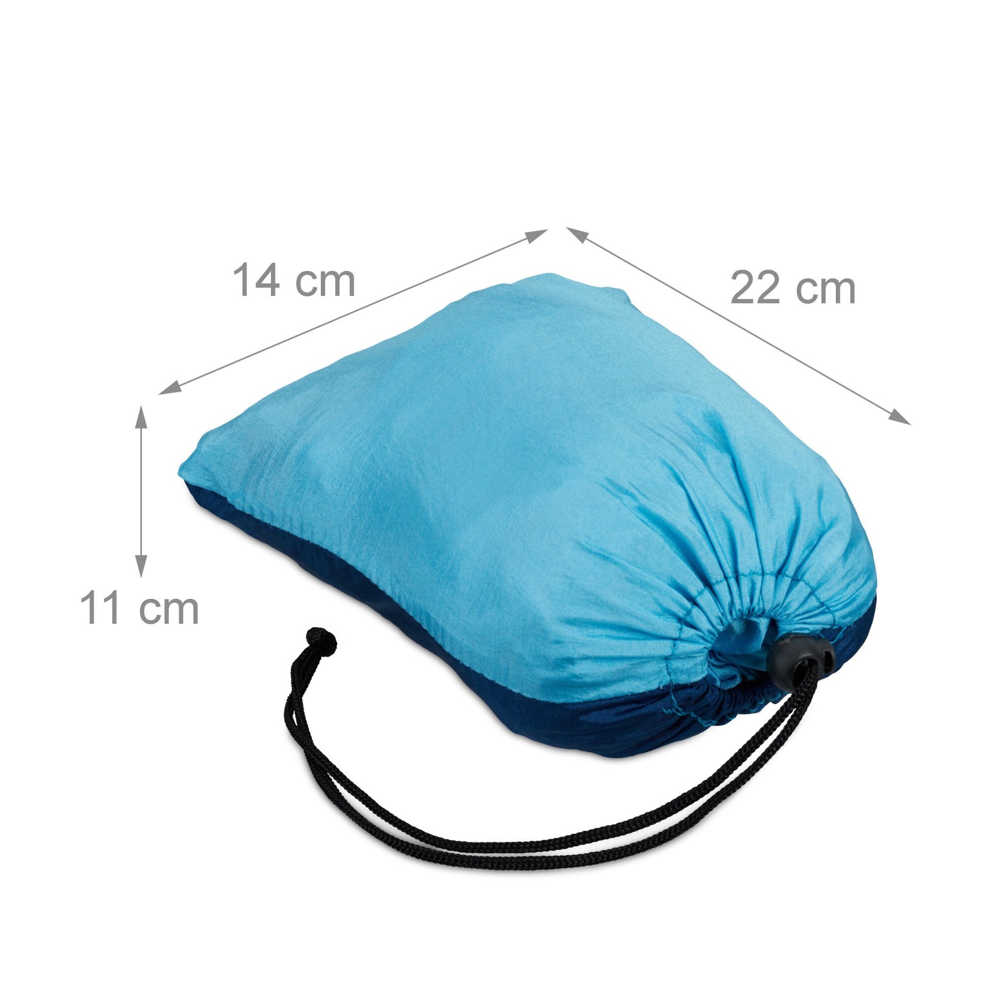 Къмпинг хамак Relaxdays, До 200 кг, Син - eMAG.bg