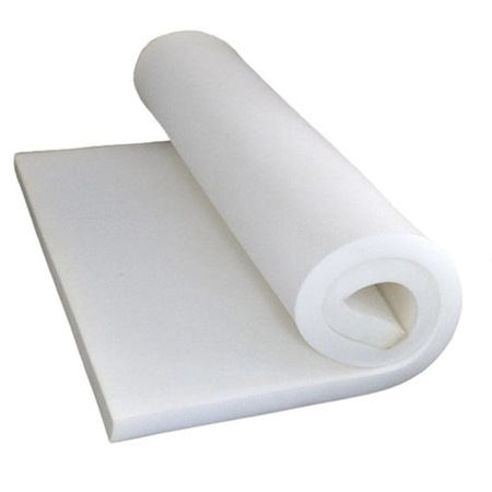 Topper, Hitshop, Spuma cu memorie, 114x200x10 cm, Alb - eMAG.ro