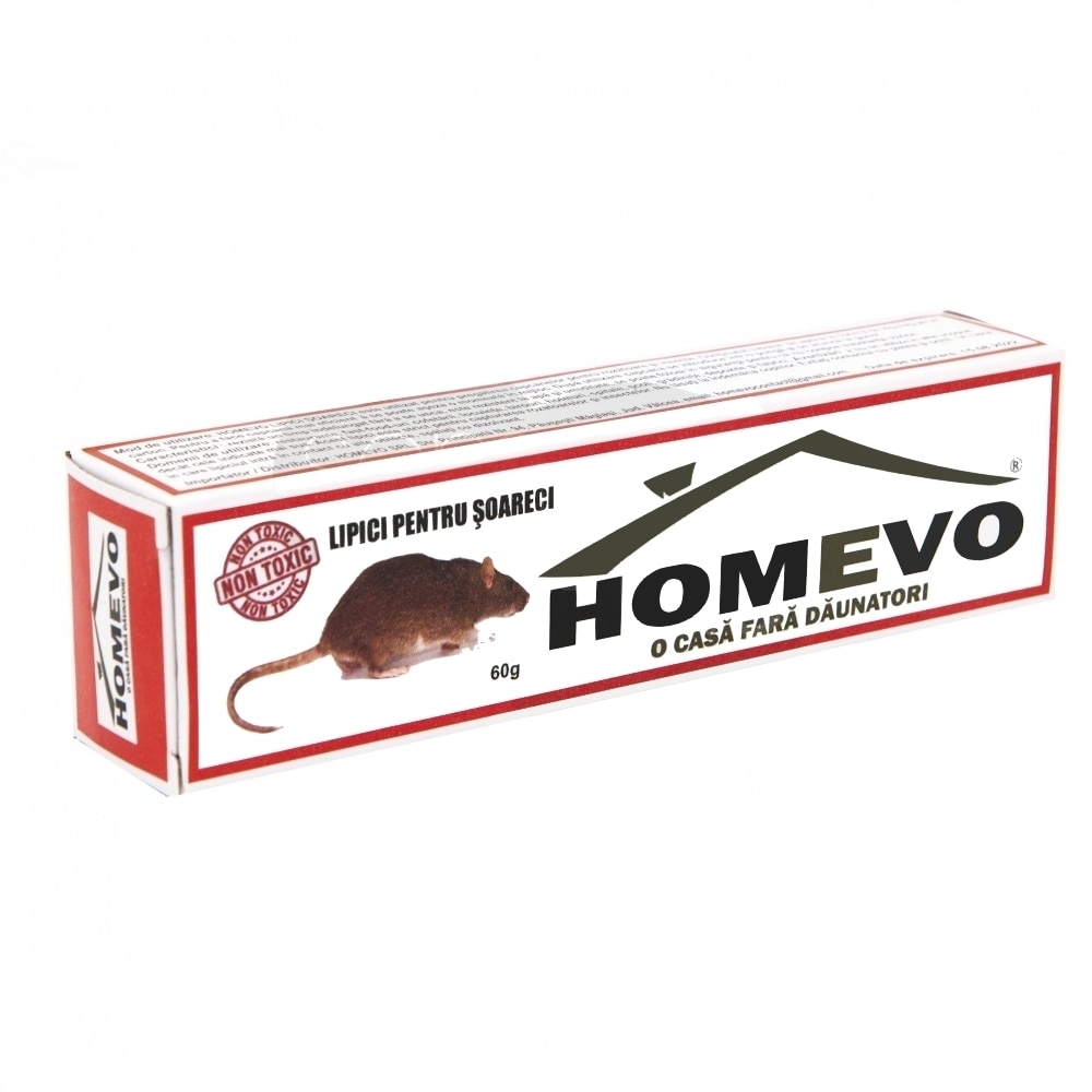 Комплект лепящи капани за мишки и плъхове Homevo, 60 гр, 5 броя - eMAG.bg