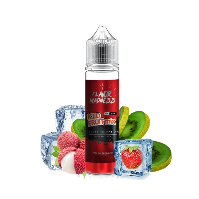 Lichid Tigara Electronica Flavor Madness - Iced Fruit Mix ,30ml ,0mg/ml - eMAG.ro