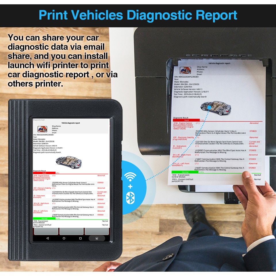 Tester auto profesional LAUNCH X431 V PRO 5.0 Elite Version Android 8 ...