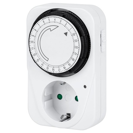 Priza programabila mecanica, temporizator mecanic, priza schuko, TS-WF1 ...