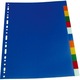 Separatoare plastic color 20cul/set, Optima - eMAG.ro