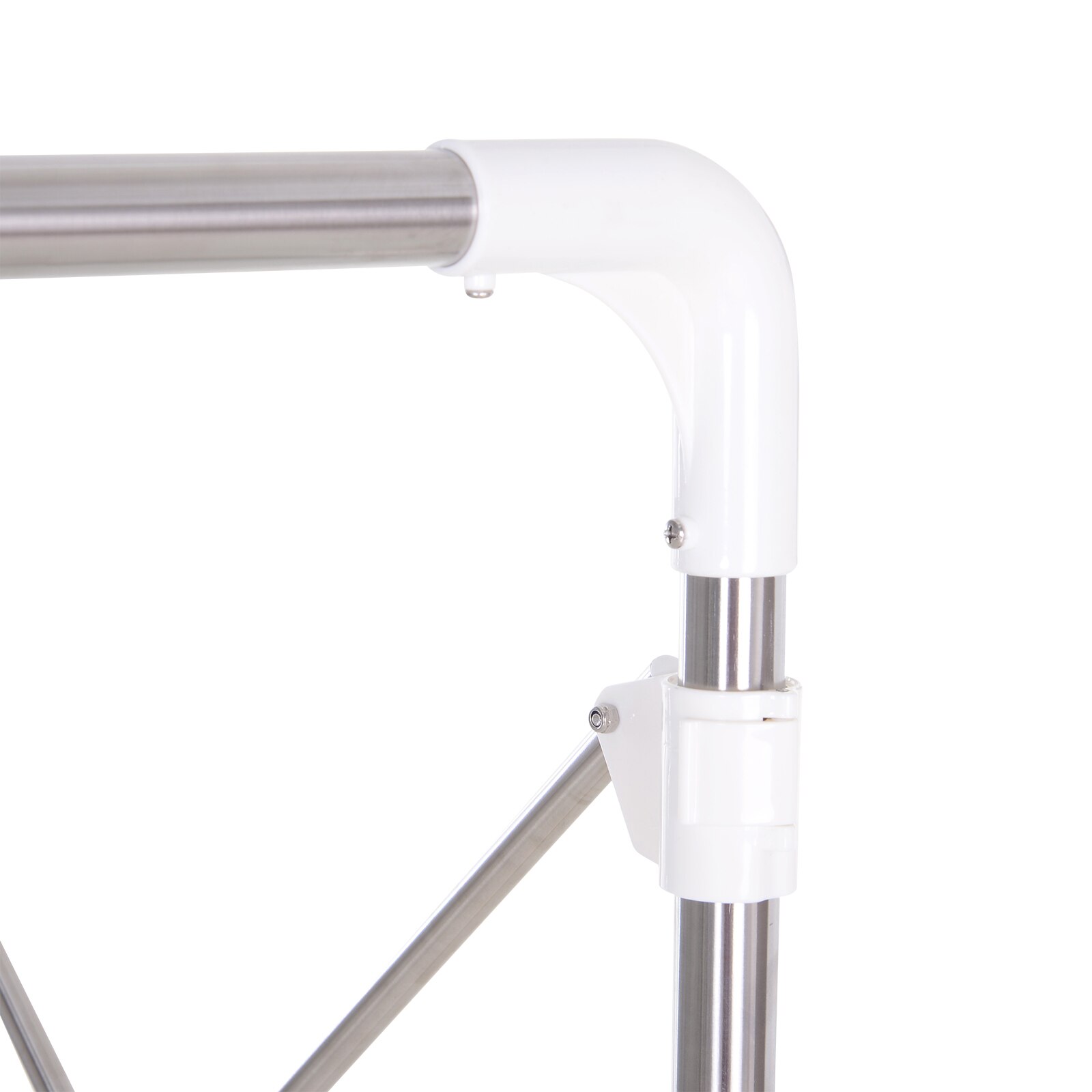 Uscator rufe extensibil, Inox, Argintiu-alb - eMAG.ro