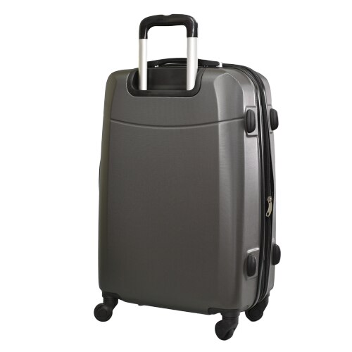 Set 3 trolere, Perfect line, ABS, diverse dimensiuni, cu expander, Gri ...