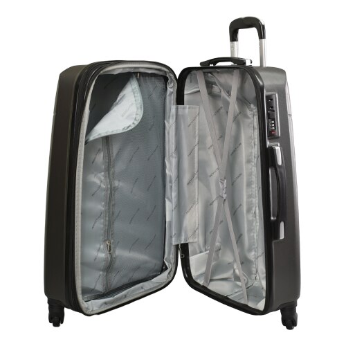 Set 3 trolere, Perfect line, ABS, diverse dimensiuni, cu expander, Gri ...