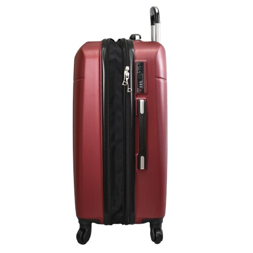 Set 3 trolere, Perfect line, cu expander, ABS diverse marimi, Bordeaux ...