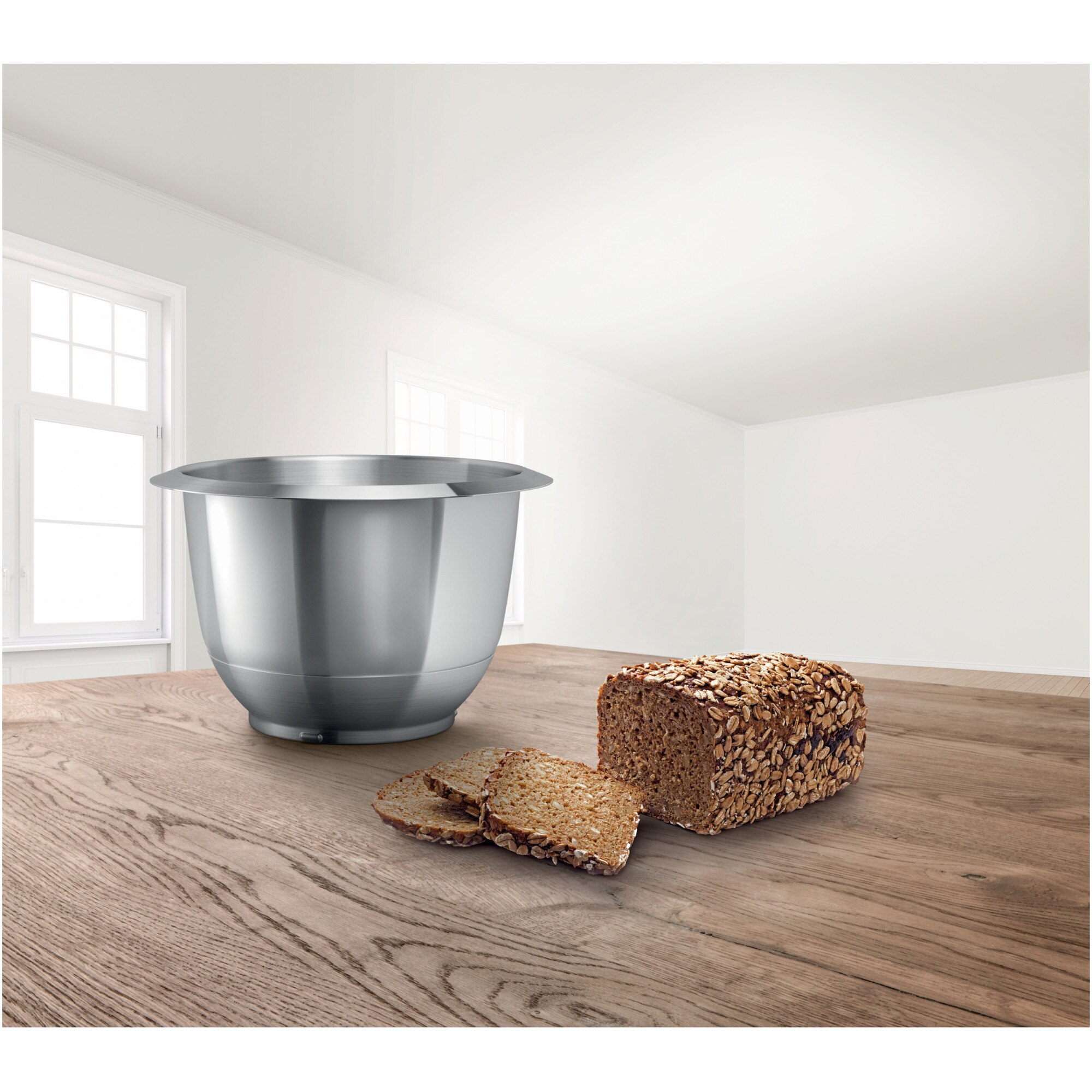 Vas de mixare, din otel inoxidabil, cu capacitate de 3.9 litri (pentru ...