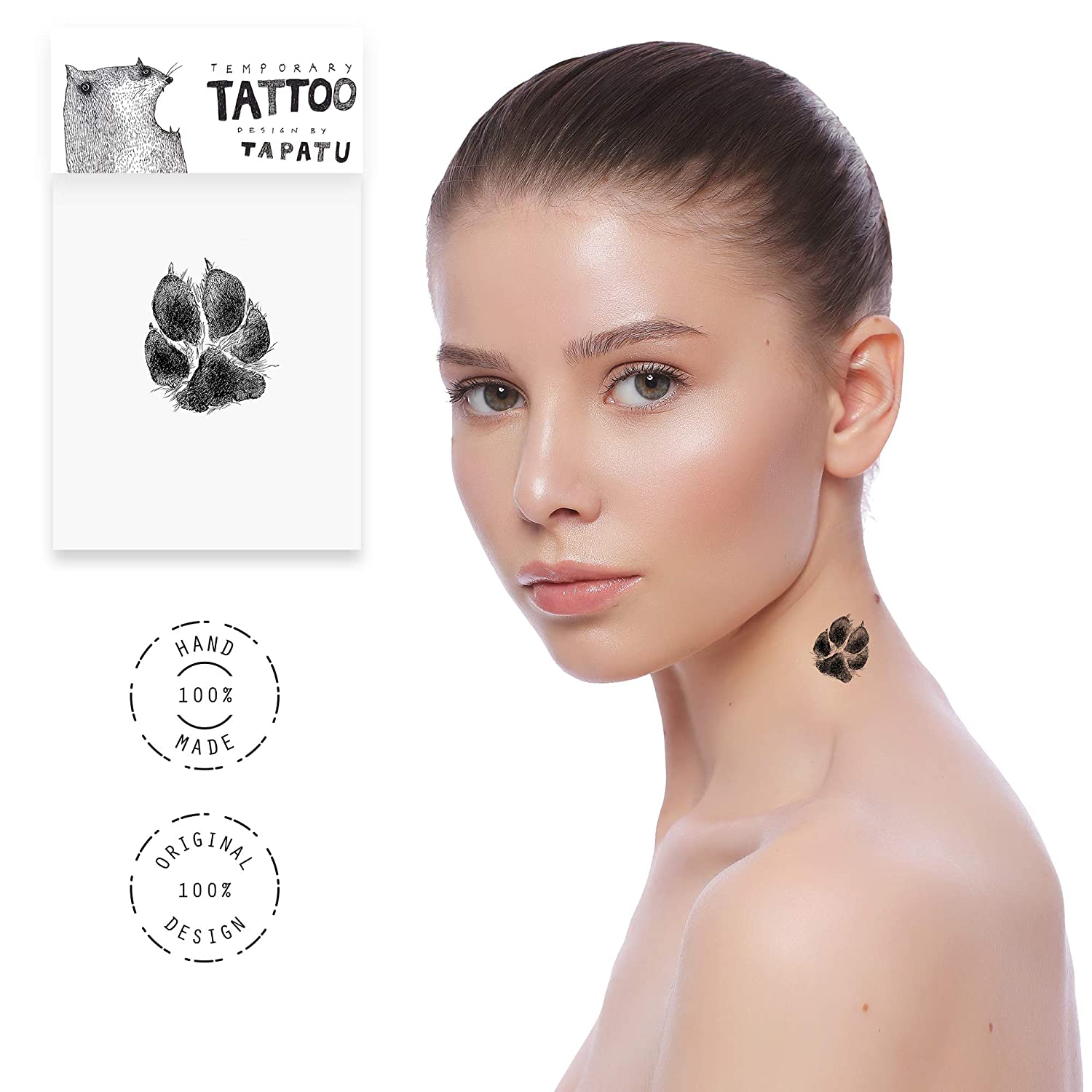 Tatuaj temporar Tapatu, Model labuta de animal - eMAG.ro