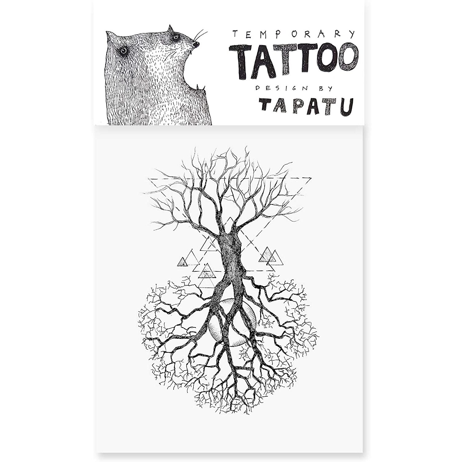 Tatuaj temporar Tapatu, Model Copacul vietii - eMAG.ro