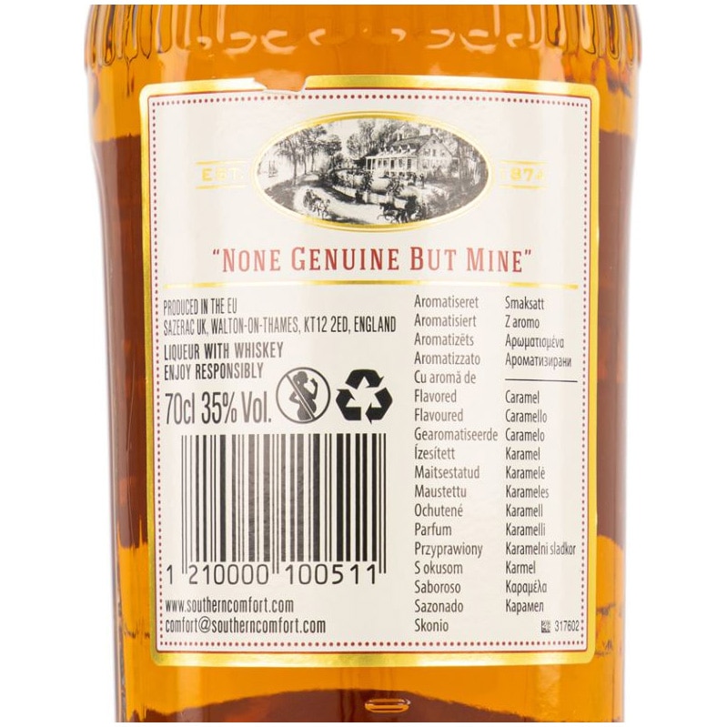 Lichior Southern Comfort 35% 0.7L - eMAG.ro