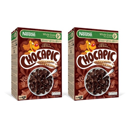 Пакет зърнени закуски NESTLÉ® CHOCAPIC® 375g, 2 опаковки по 375 g - eMAG.bg