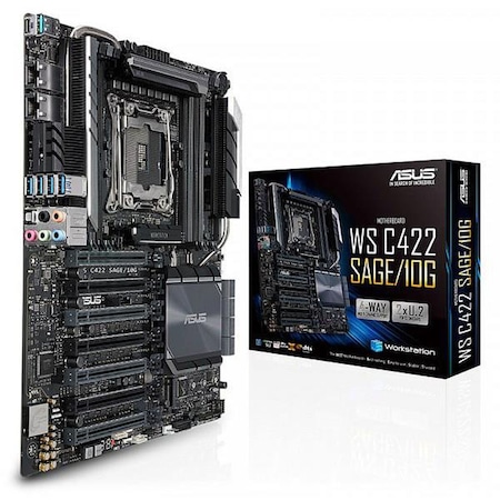 Дънна платка Asus WS C422 PRO / SE Socket 2066, До 512GB ECC, ASMB9 ...