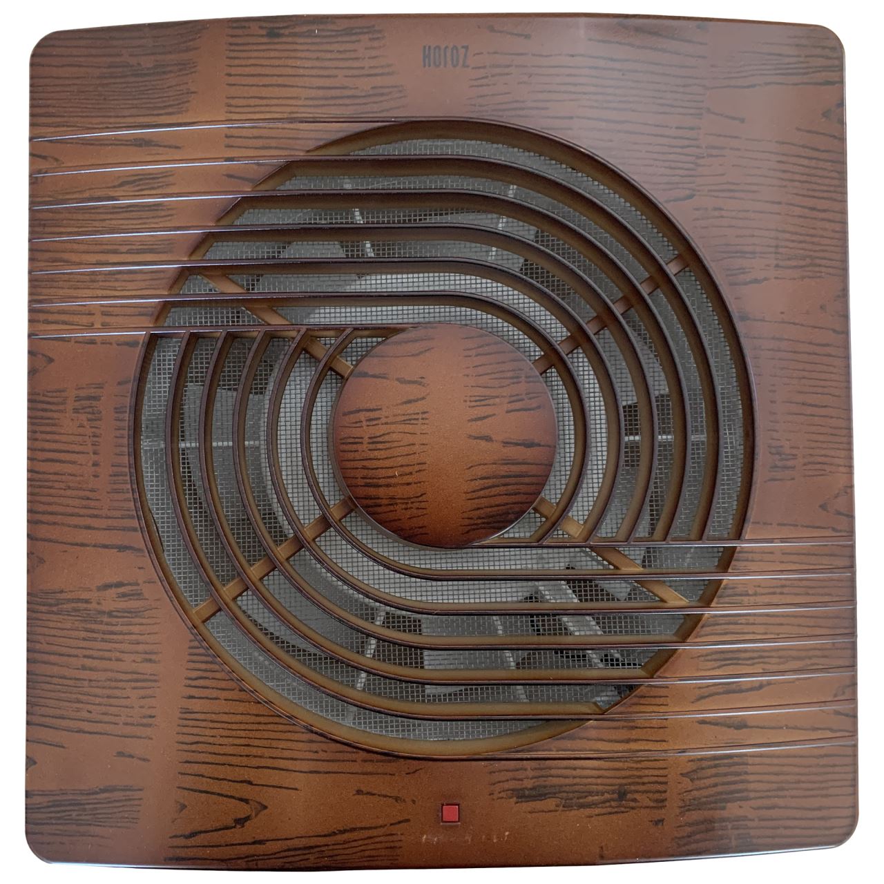 Аксиален стенен вентилатор, Horoz Fan 120-Walnut, дебит 120 m3/h ...