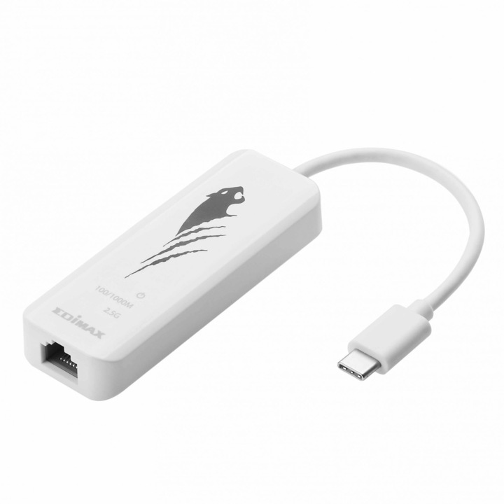 Adaptor Edimax USB Type-C to 2.5G Gigabit Ethernet - eMAG.ro