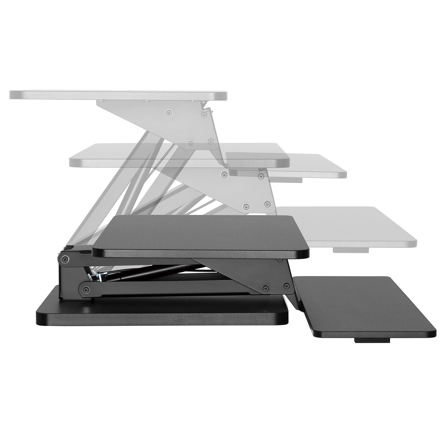 Suport de birou pentru tastatura si monitor sau laptop MC-882 pentru ...