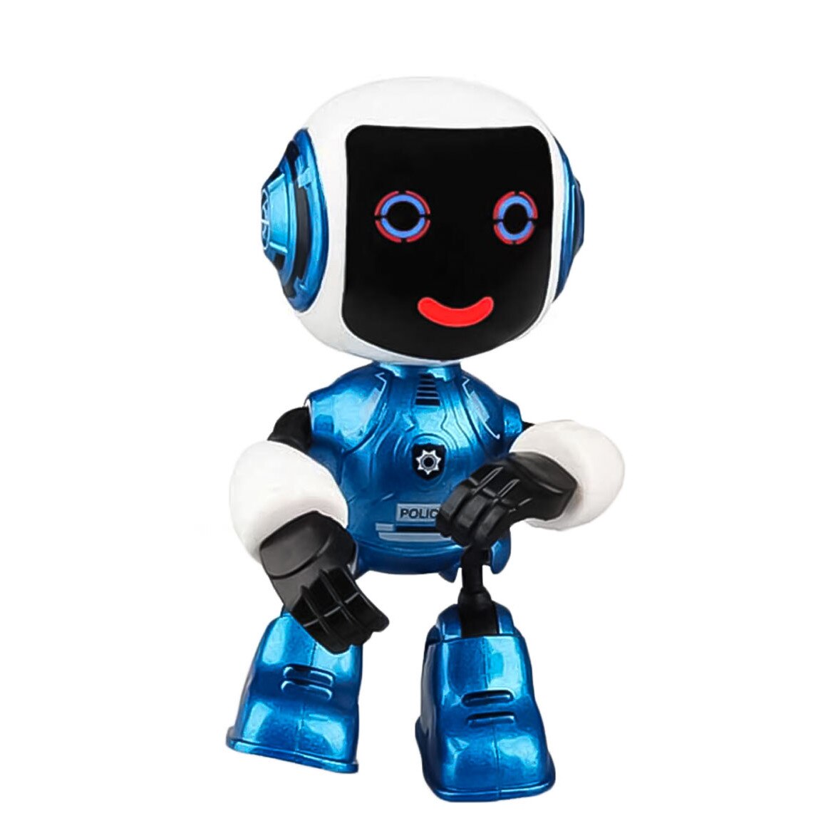 Robot intelegent, vorbitor, touch, politist ,albastru, 12 cm ,Doty ...