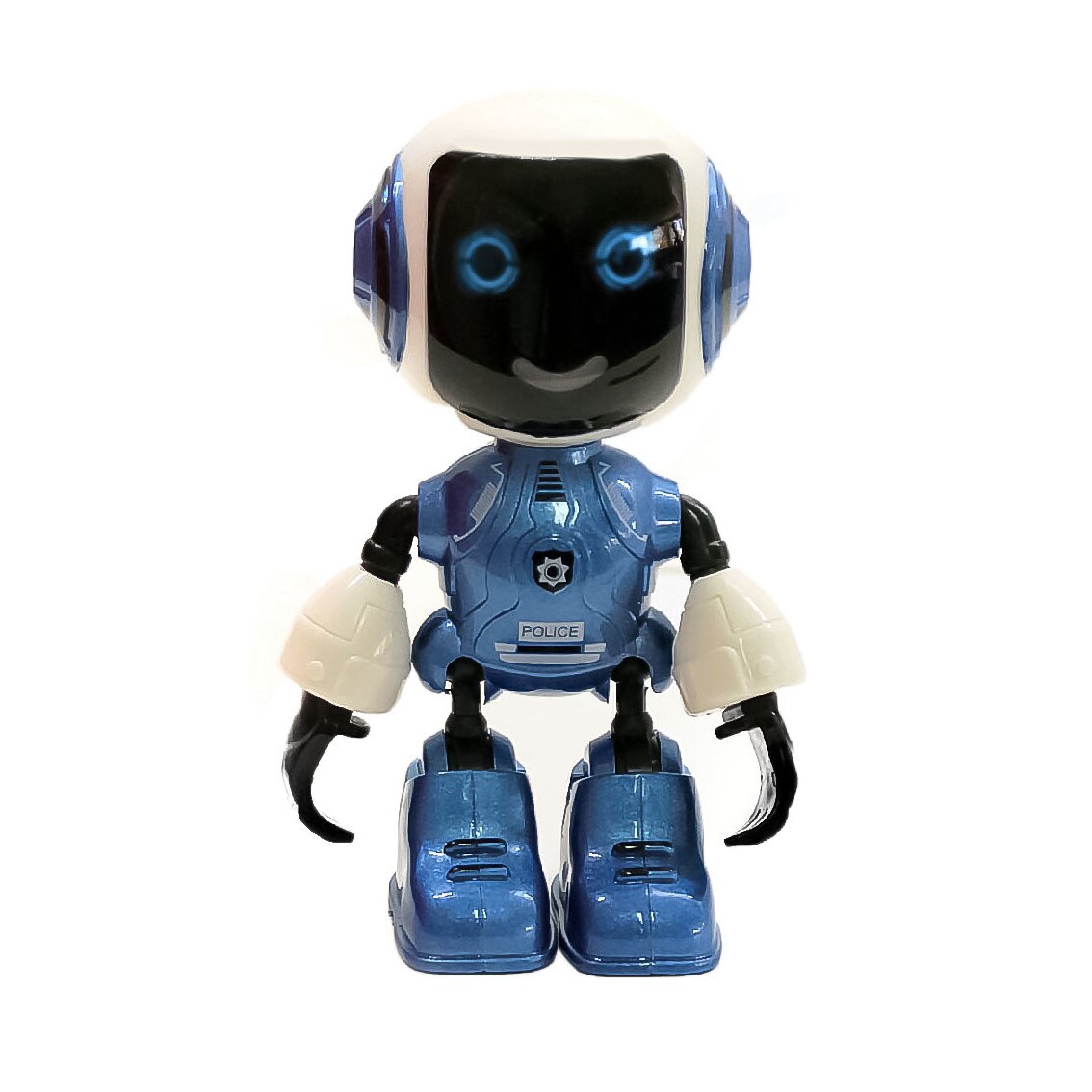 Robot intelegent, vorbitor, touch, politist ,albastru, 12 cm ,Doty ...