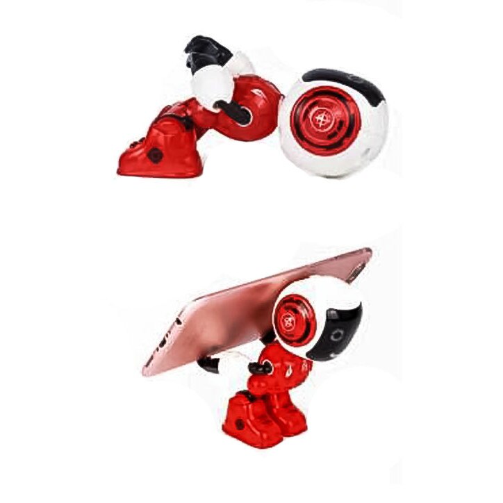 Robot intelegent, vorbitor, touch, rosu, 12 cm ,Doty - eMAG.ro