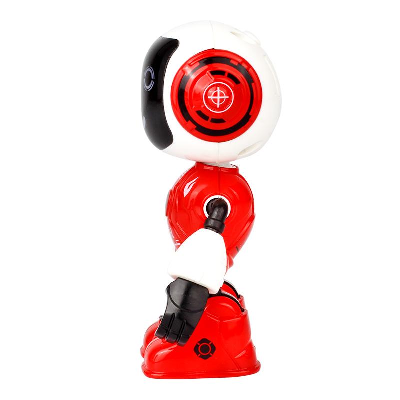 Robot intelegent, vorbitor, touch, rosu, 12 cm ,Doty - eMAG.ro