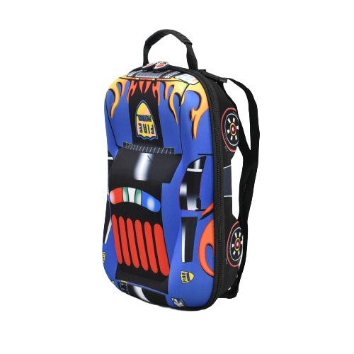 Rucsac pentru copii 3D Car, Textil, 37x25x15 cm, Multicolor - eMAG.ro