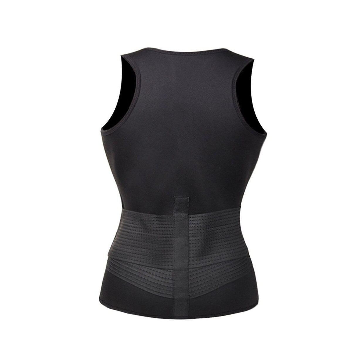 Vesta Fitness pentru slabit femei, SlimBody, Neopren, Black,Centura ...