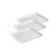 Tavite din Carton Albe T11, 25x25cm, 100buc/set - eMAG.ro