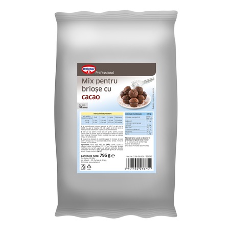 Mix pentru briose cu ciocolata Dr. Oetker, 795g - eMAG.ro
