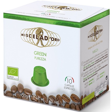 Кафе капсули Miscela D'Oro Green Nespresso, 10бр. - eMAG.bg