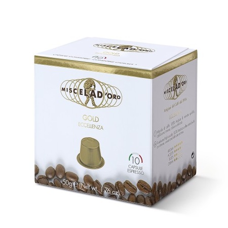Кафе капсули Miscela D'Oro Gold Nespresso, 10бр. - eMAG.bg
