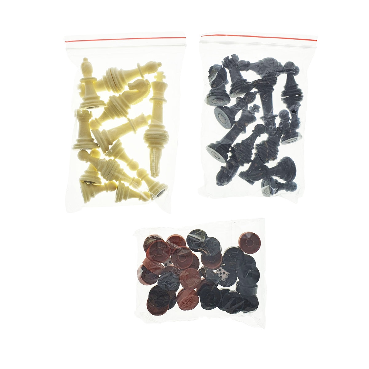 Set Sah Magnetic 24x24 cm cu Table si Dame, 62 piese magnetice ...