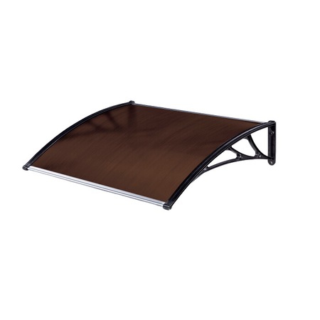 Copertina, marchiza modulara, Policarbonat celular, Bronz transparent ...