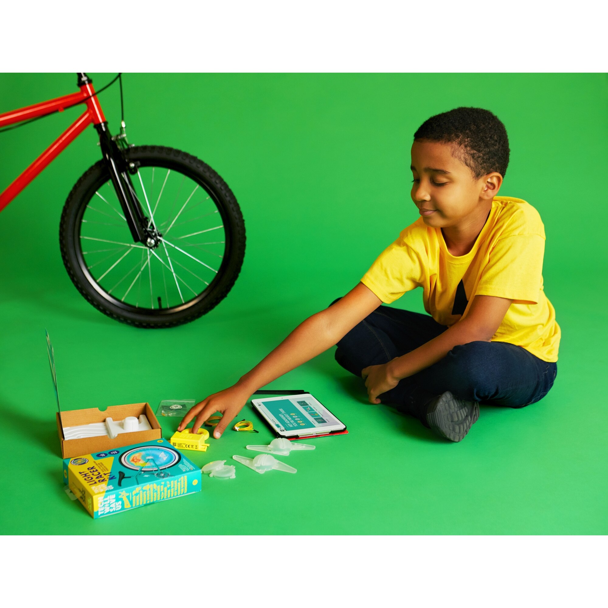 Jucarie electronica educativa, Light Racer Kit, Tech Will Save Us - eMAG.ro